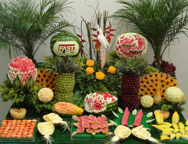 Frutas decorada - Imagui